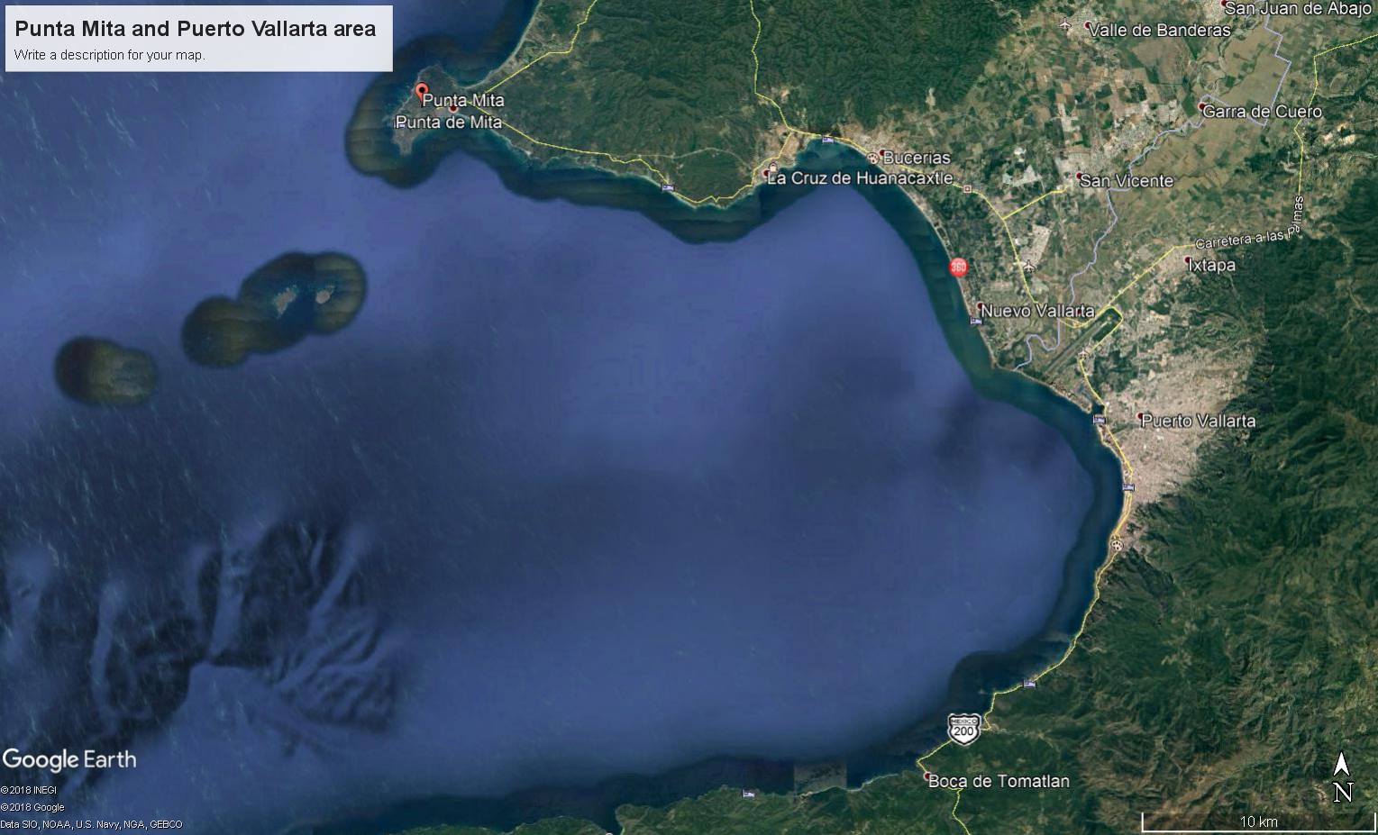 Maps and Google earth – Casa Tequila